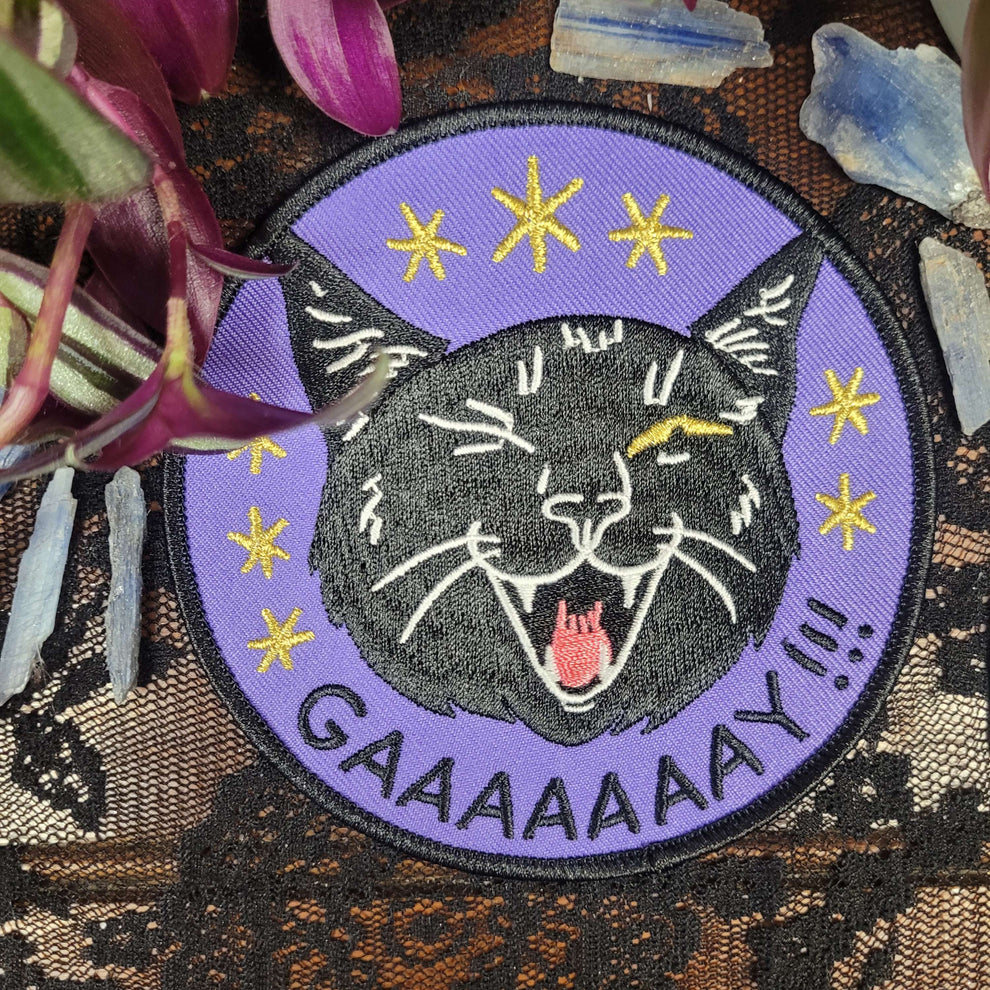 GAAAAAAAAY!!! Patch – Maude's Paperwing Gallery