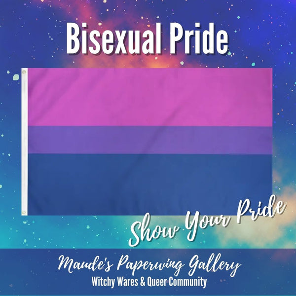 Bisexual Pride Flag – Maude's Paperwing Gallery