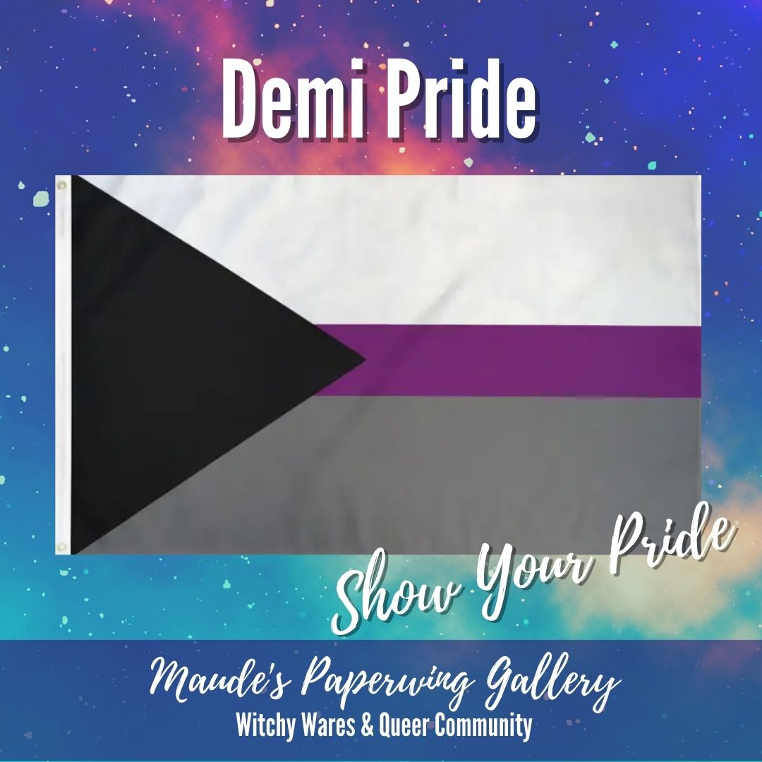Demisexual Pride Flag – Maude's Paperwing Gallery