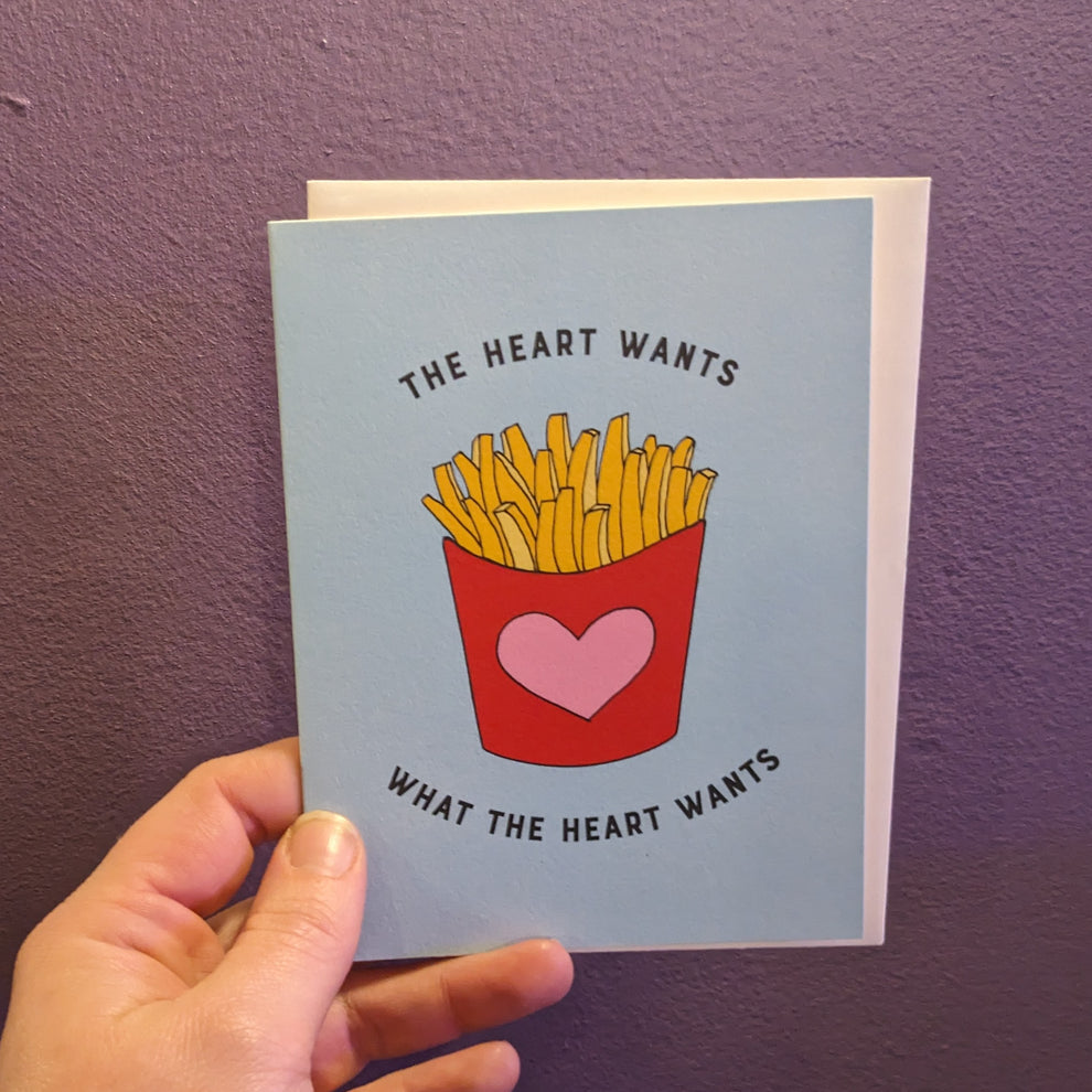 Fries Love Card – Maude's Paperwing Gallery