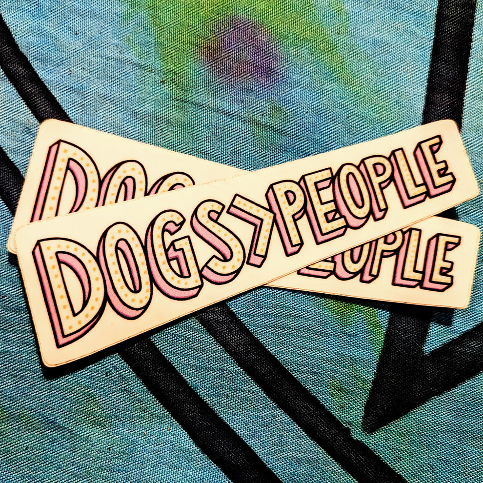 Dogs People Sticker – Maude's Paperwing Gallery