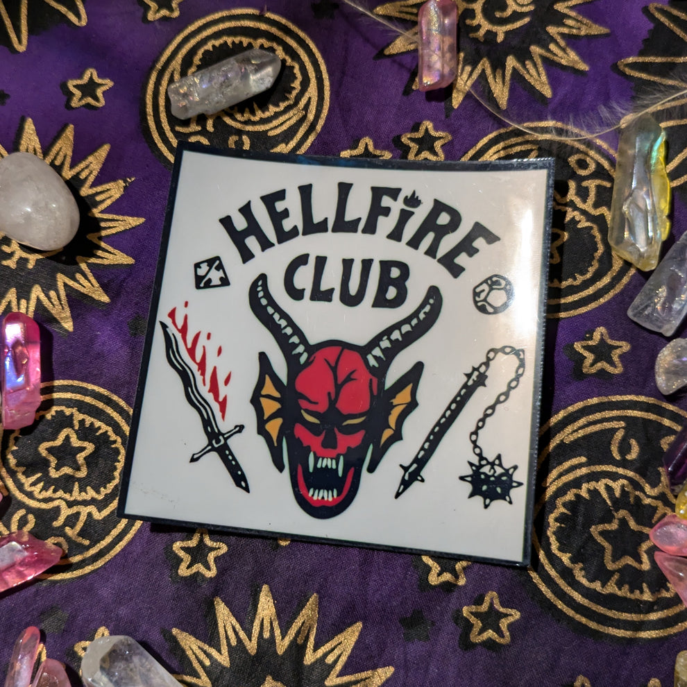 Hellfire Club Sticker – Maude's Paperwing Gallery