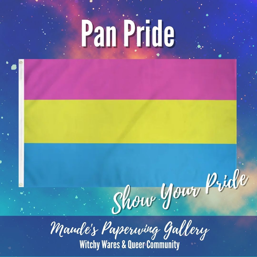 Pansexual Pride Flag – Maude's Paperwing Gallery