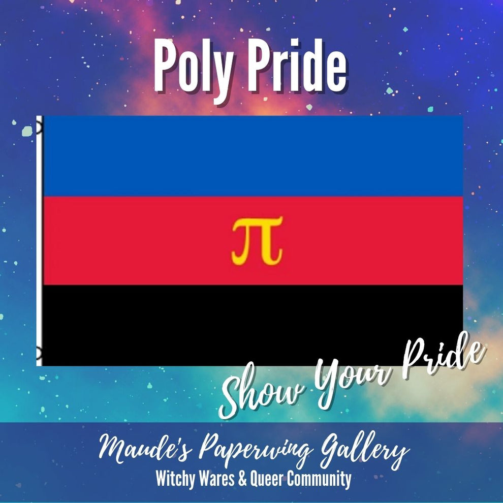 Polyamory (Classic) Pride Flag – Maude's Paperwing Gallery