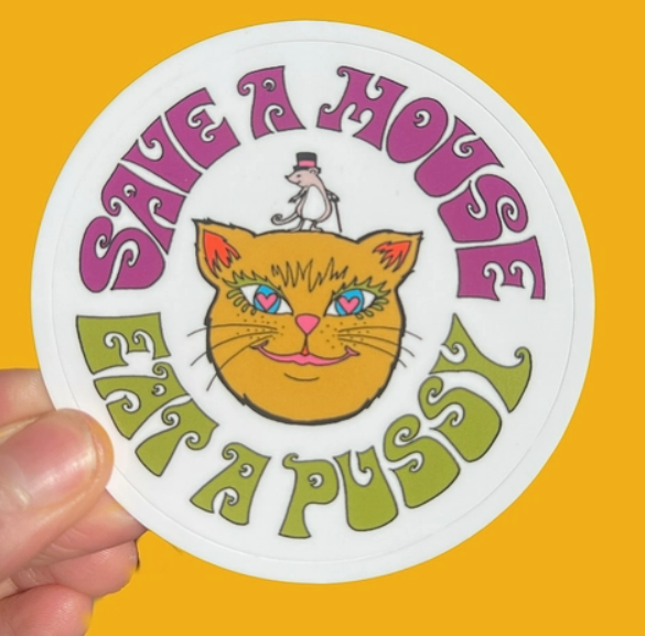 Save a Mouse Sticker – Maude's Paperwing Gallery