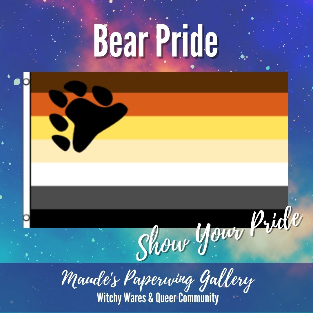 Bear Pride Flag – Maude's Paperwing Gallery